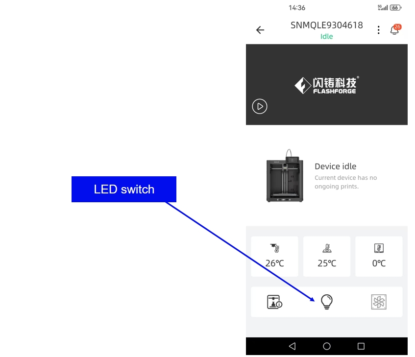 Add an LED Light to Your AD5M | Flashforge Wiki