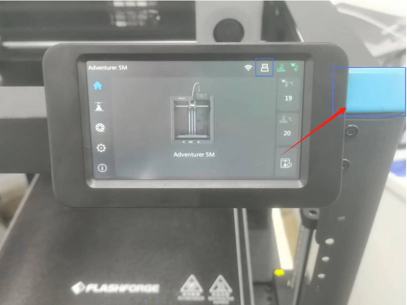 Print Models from a USB Drive on Adventurer 5M Series | Flashforge Wiki