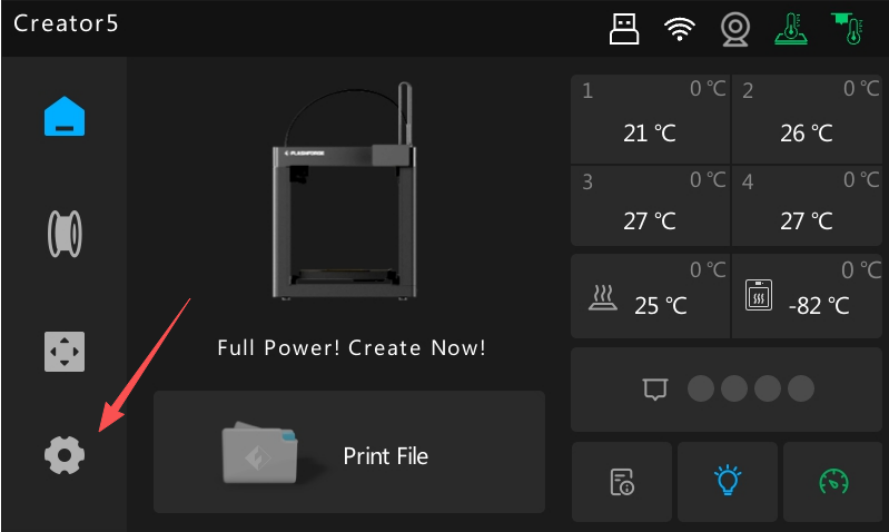 Firmware Upgrade | Flashforge Wiki
